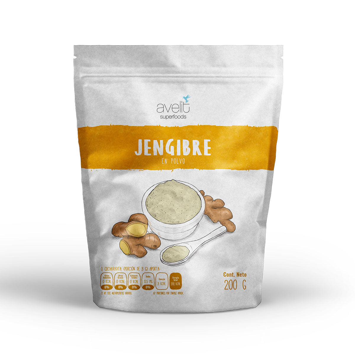 Jengibre en Polvo – Avelit Superfoods MX